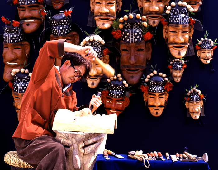 Traditional Korean Face Masks